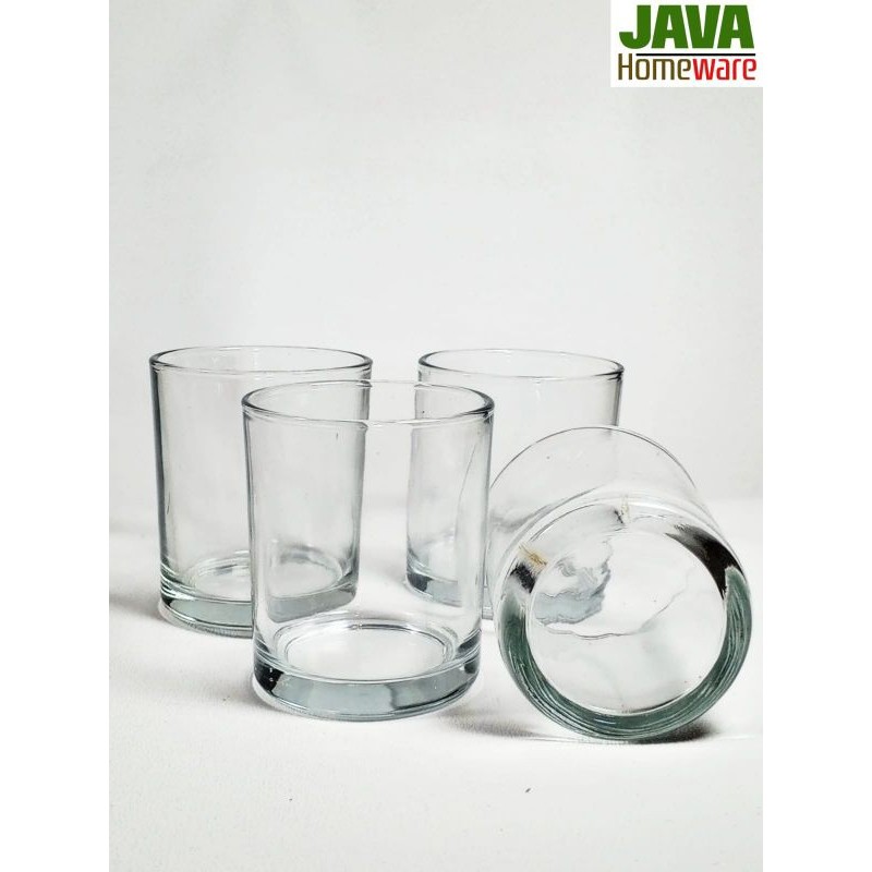 Jual GELAS KACA BENING AESTHETIC | GELAS KACA SOUVENIR | GELAS KACA MX ...