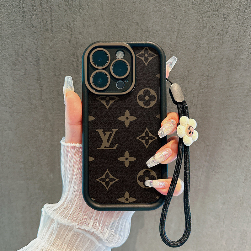 Jual Casing Silikon Motif LV Classic + Gelang iPhone XS 14 X Plus SE3 ...