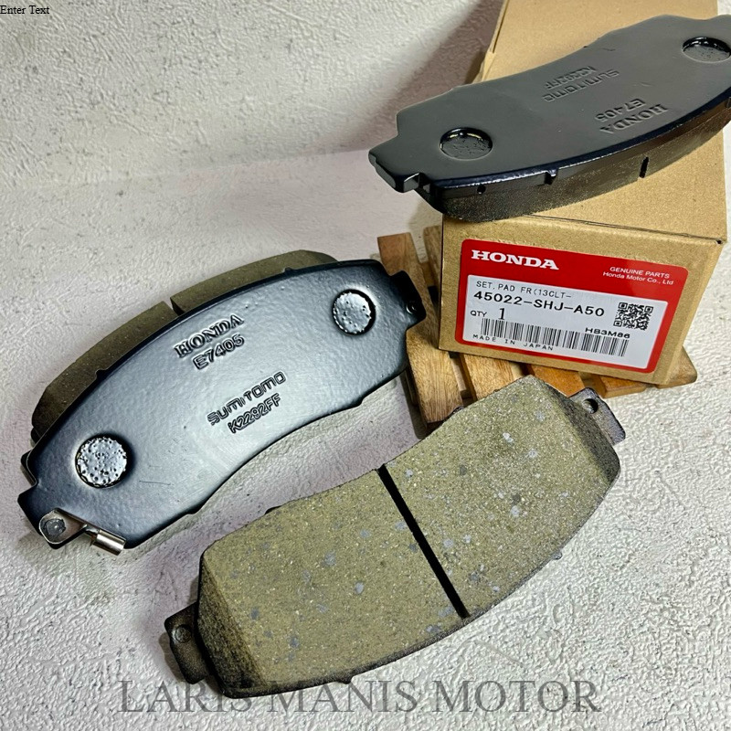 Jual 45022-SHJ-A50 Kampas Rem Depan Brake Pad Front Honda New Crv Gen3 2008-2012 All New Crv ...