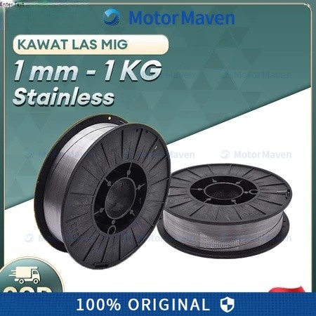 Jual Kawat Las MIG Stainless Wire Diameter 1mm Berat 1 Kg | Shopee ...