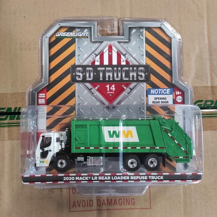 Jual GREENLIGHT SD TRUCKS SERIES 14 - 2020 MACK LR REAR LOADER REFUSE ...