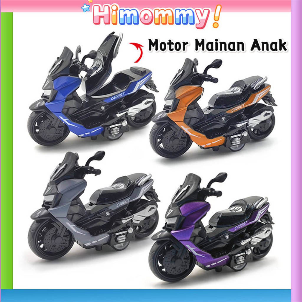Jual Diecast Motor /Klasik Jadul Unik Motor Mainan Anak /miniatur motor ...