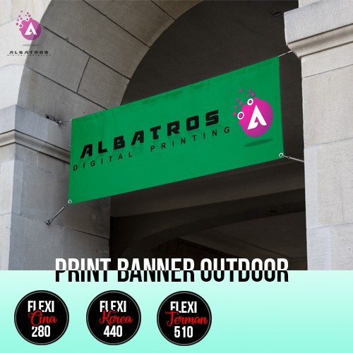 Jual Cetak /Print Spanduk/Banner Outdoor Bahan Flexi - flexi cina 280 ...