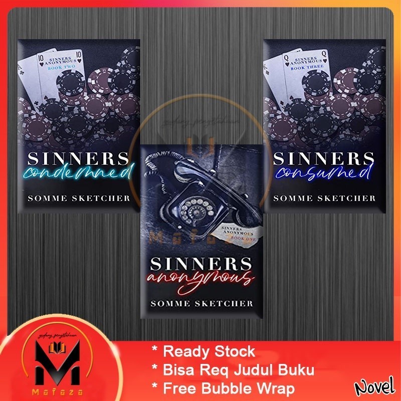 Jual Sinners Anonymous (3 book series) by Somme Sketcher | Shopee Indonesia