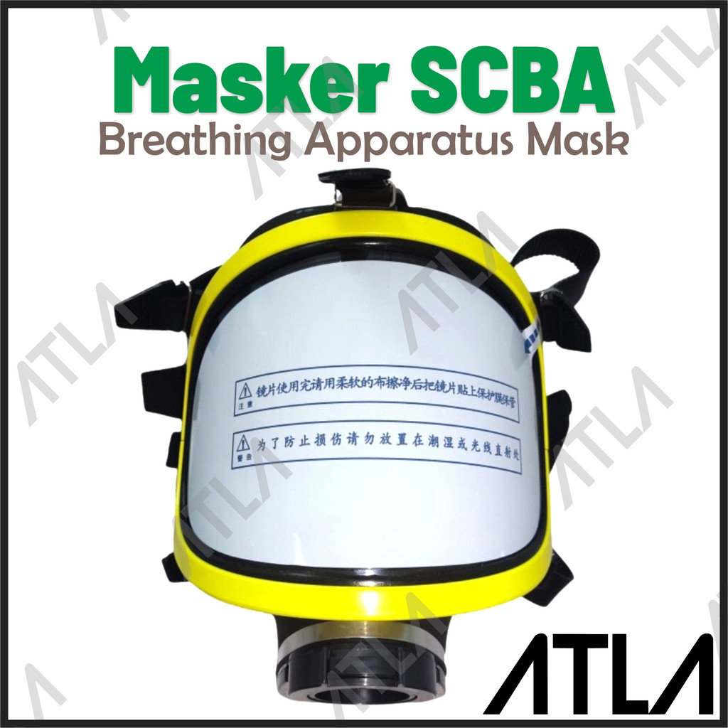 Jual Masker SCBA Breathing Apparatusse Mask Penutup Wajah Alat ...