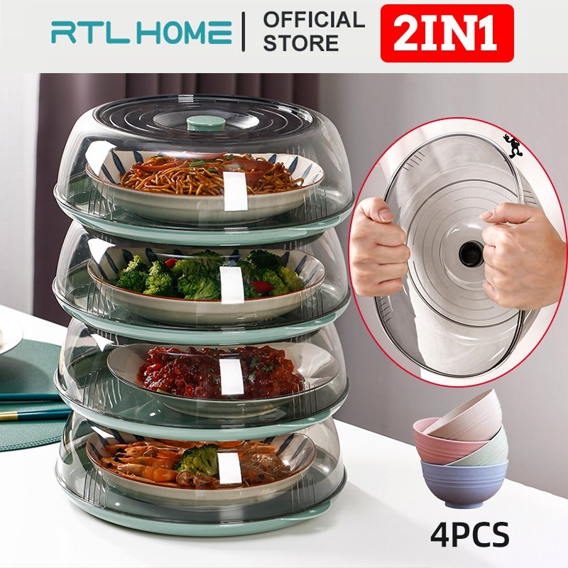 Jual Rak Penyimpanan Makanan 4 Susun Tingkat Tudung Saji Tutup Food ...