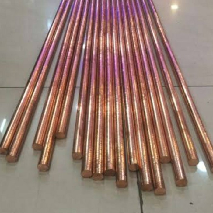 Jual BATANG GROUNDING/ GROUND ROD/ STICK ROD 8mm 1.5 Meter | Shopee ...