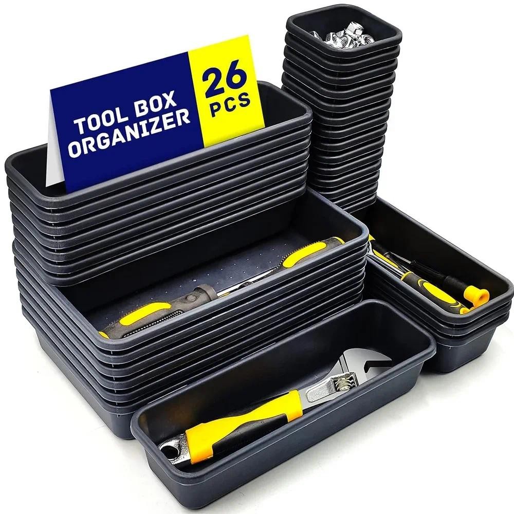 Jual Drawer Organization 8/26/47pcs Tool Tray Tool Box Organizer Tray ...