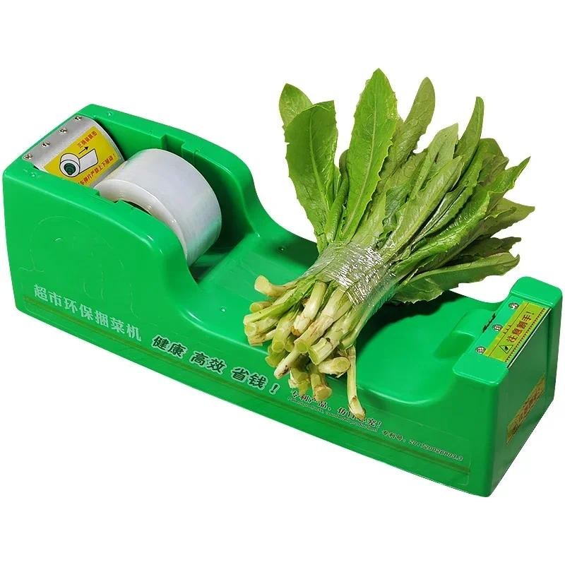 Jual Supermarket Green binding machine fresh film fresh vegetable tape ...
