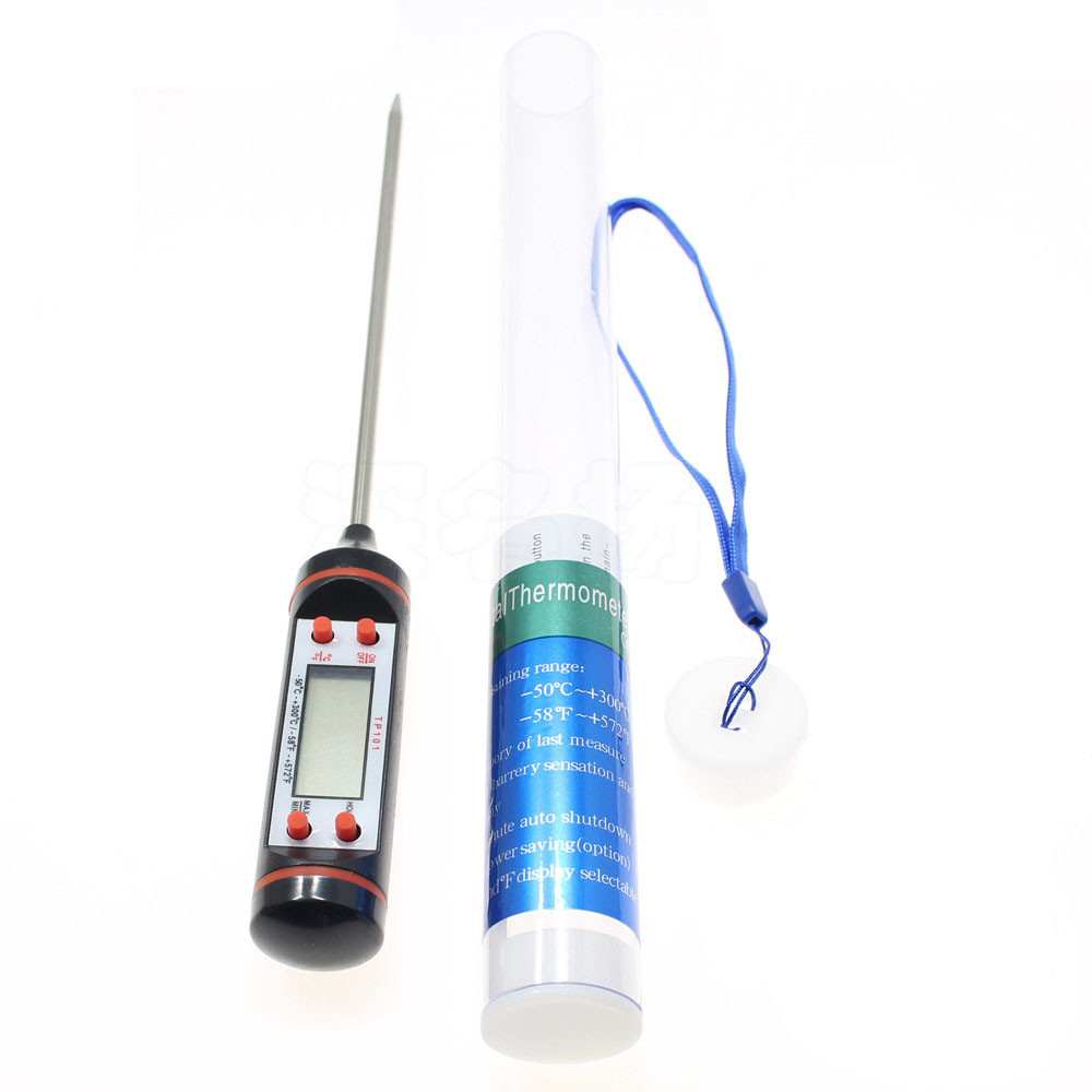 Jual Digital LCD Meat Thermometer Cooking Food home indoor Kitchen BBQ ...