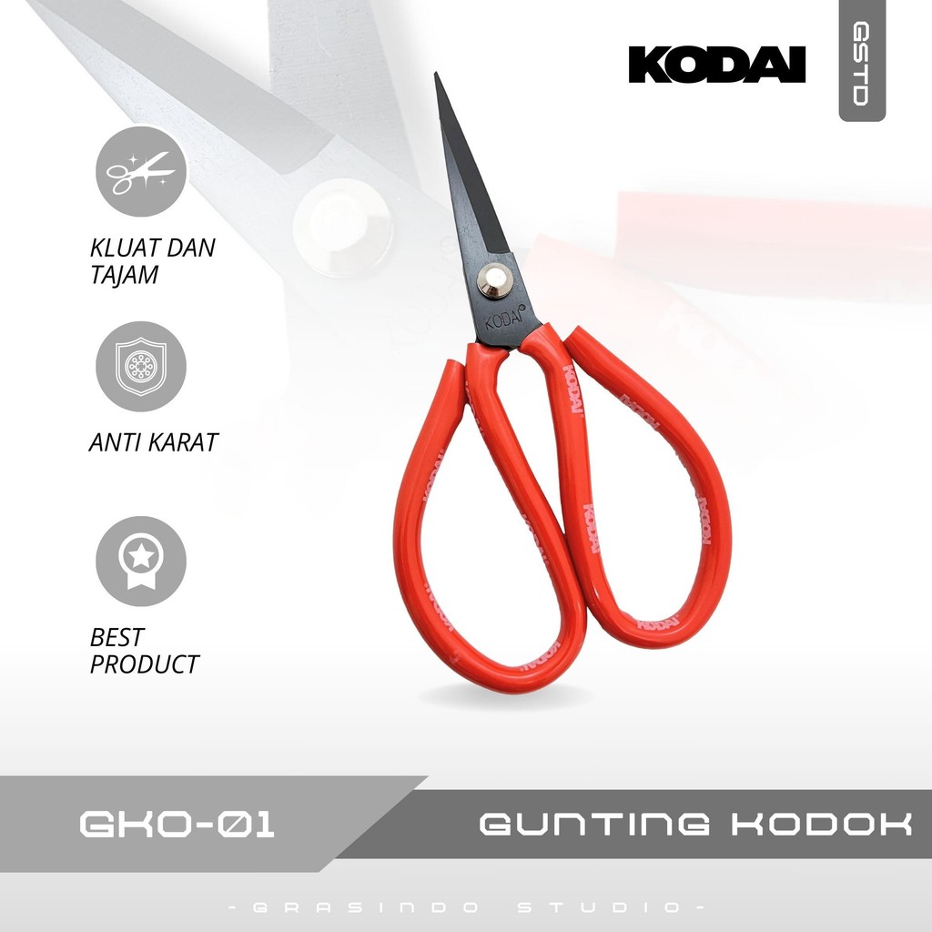 Jual MM Gunting Kodok 8" (inch) / Gunting Kain Besi / Gunting Serbaguna ...