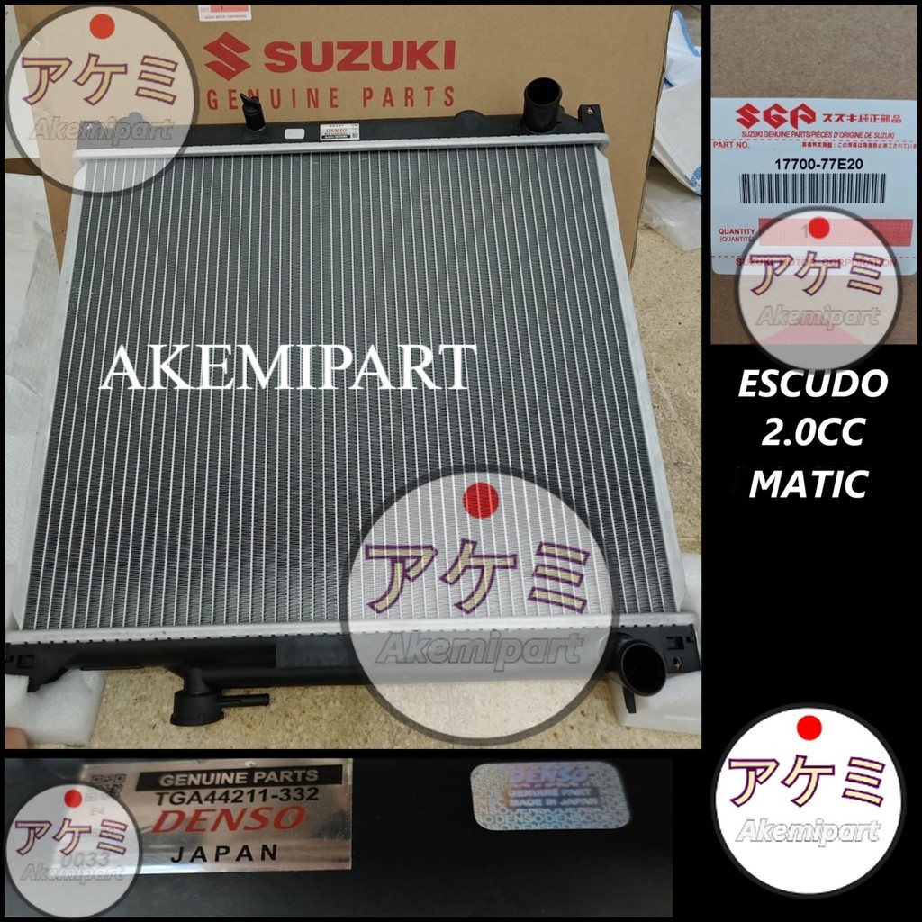 Jual RADIATOR ASSY SUZUKI ESCUDO 2.0CC MATIC ORIGINAL ASLI DENSO JAPAN ...