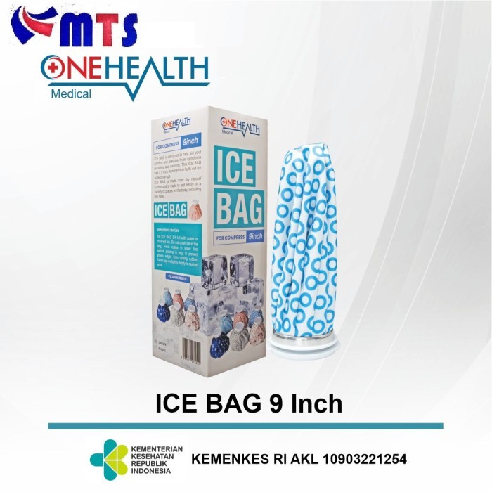 Jual COD - Ice Bag Onehealth 6 / 9 Inch Alat kompres Dingin Cold Bag ...