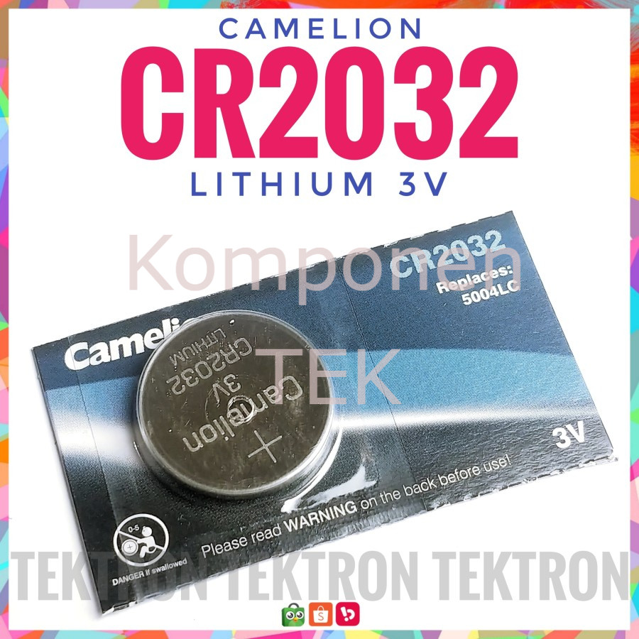 Jual CAMELION CR2032 LITHIUM 3V CR 2032 BATRE BATTERY BATREI | Shopee Indonesia