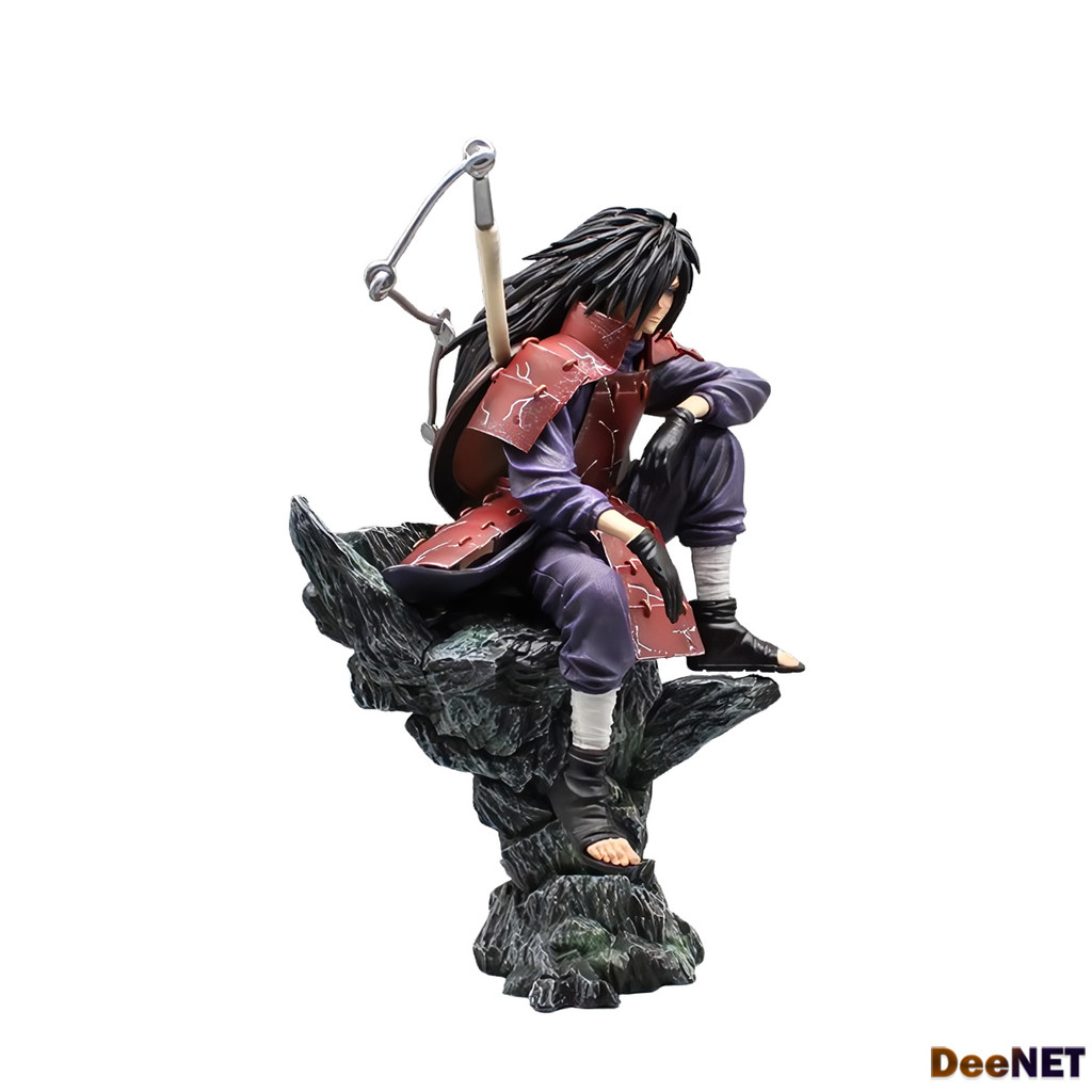 Jual Madara Uchiha Sitting Spot Naruto Shippuden 28cm Action Figure PVC ...