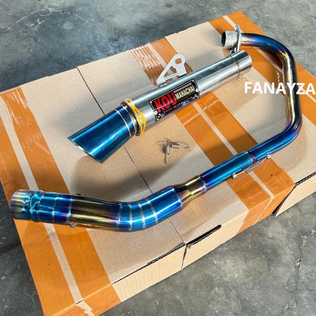 Jual Big elbow pipe KOU exhaust for tmx 125 155 rusi tc Pinoy raider ...