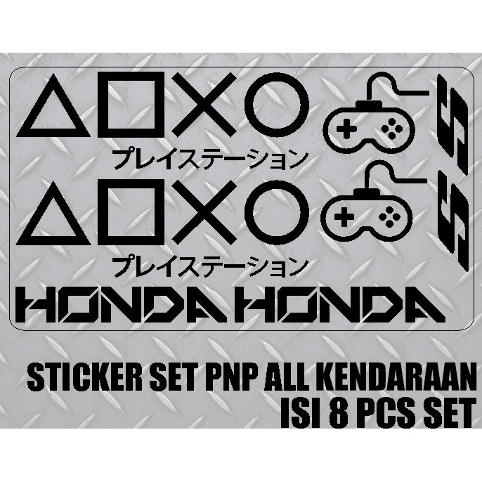 Jual Sticker Striping Cutting Scoopy PLAYSTATION Isi 8 pcs - Aksesoris ...