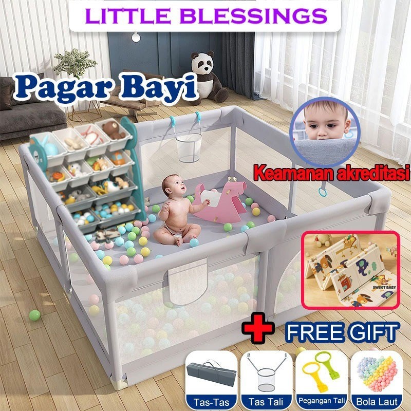 Jual FR56YZ [Ready] Pagar Bayi pagar mainan bayi baby playpen Ruang ...