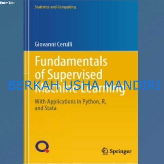 Jual BUKU Fundamentals of Supervised Machine Learning | Shopee Indonesia
