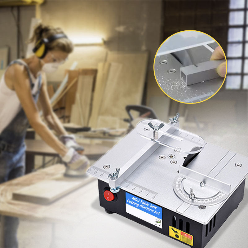 Jual Mini Multifunctional Table Saw Electric Desktop Saws Small ...
