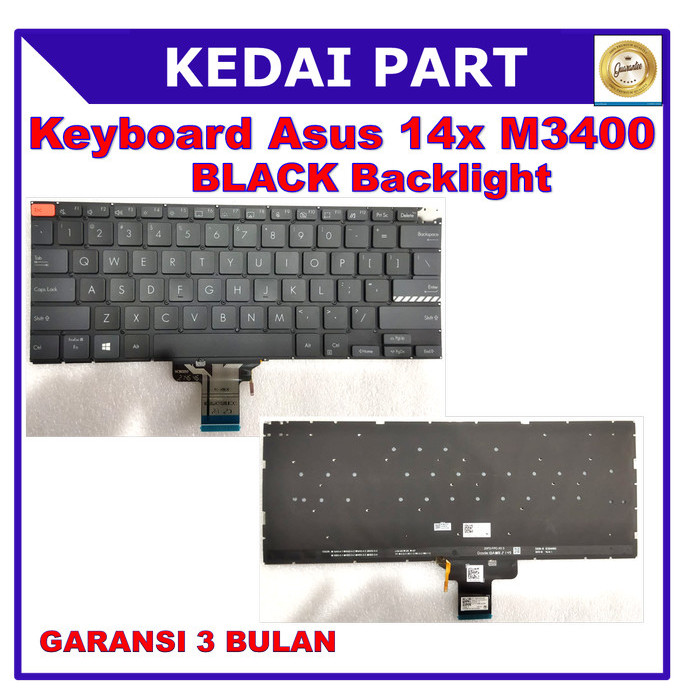 Jual Keyboard Asus Vivobook Pro 14x M3400 M3400qa Black Backlight ...