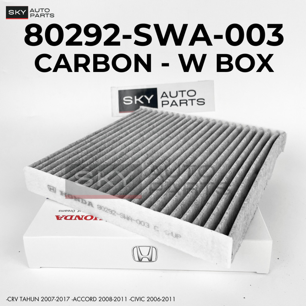 Jual Filter AC Cabin Carbon With Box Honda CRV Gen3 Gen 4 2007 - 2017, Accord, Civic FD FB ...
