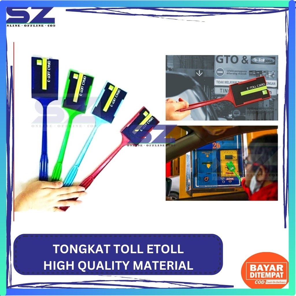 Jual Tongkat etoll tongtol kartu parkir e-toll gerbang tol emoney GTO ...