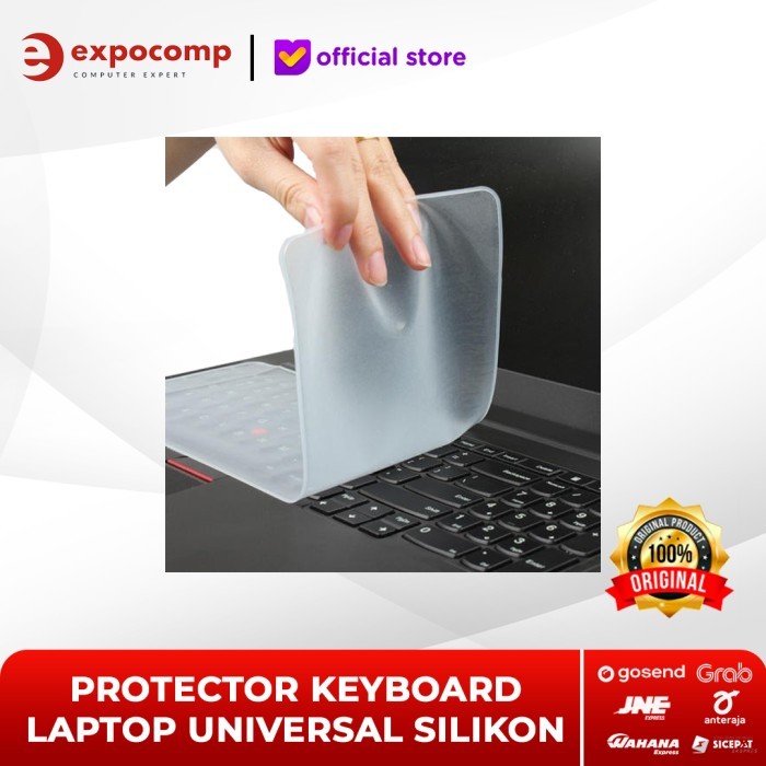 Jual Protector Keyboard Laptop Universal Silikon Pelindung Keyboard ...