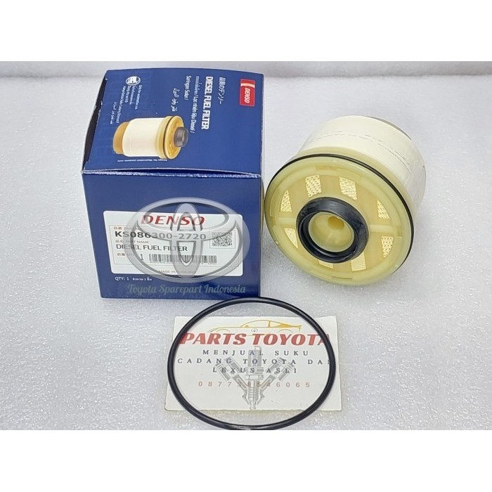 Jual Saringan Filter Solar Innova Lama Hilux Fortuner Old Pajero 086300 ...