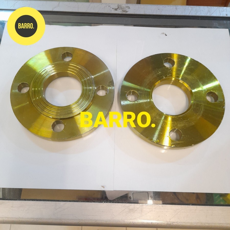 Jual Flange Besi 2" Inch DN50 PN10 CS Carbon Steel PN 10 | Shopee Indonesia