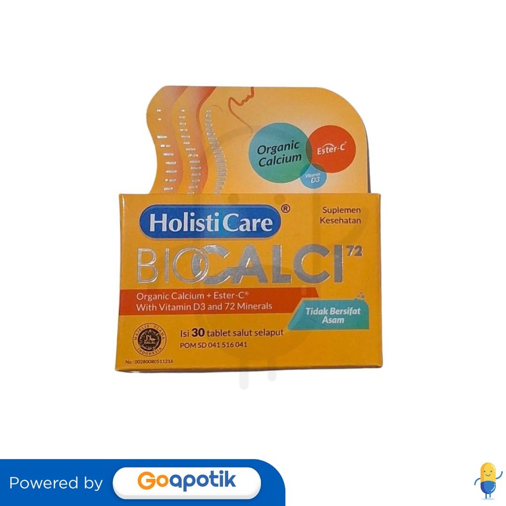 Jual Bio Calci-72 Botol 30 Tablet | Shopee Indonesia