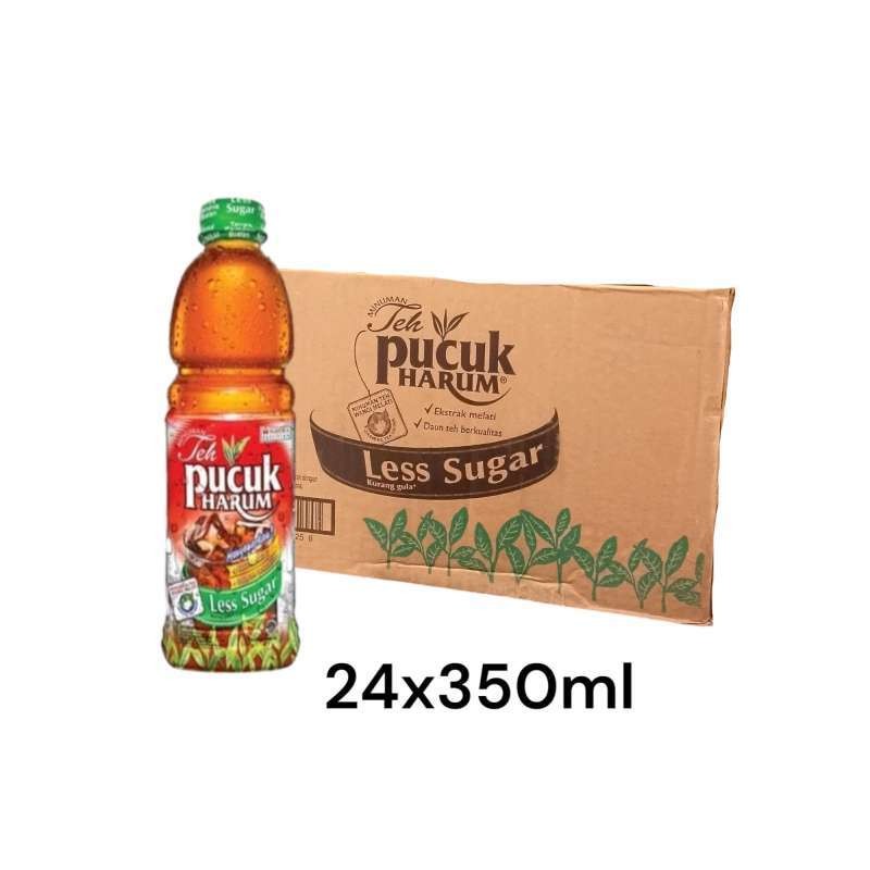 Jual Pucuk Harum Less Sugar Minuman Teh Rendah Gula 1 Karton ( 24 x ...