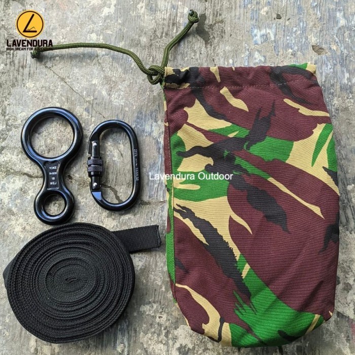 Jual REPLING SET KOMPLIT Paket Rappeling 11 Reppeling SRT Single Rope ...