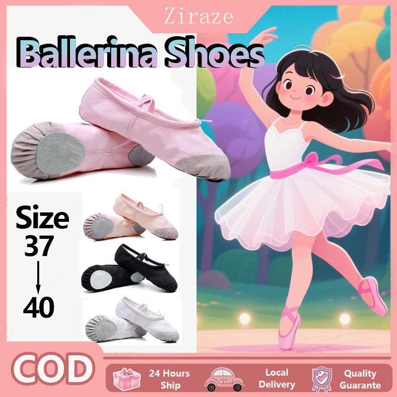 Jual Sepatu Balet Dewasa / Sepatu Tari Bentuk Yoga Model Dewasa ...