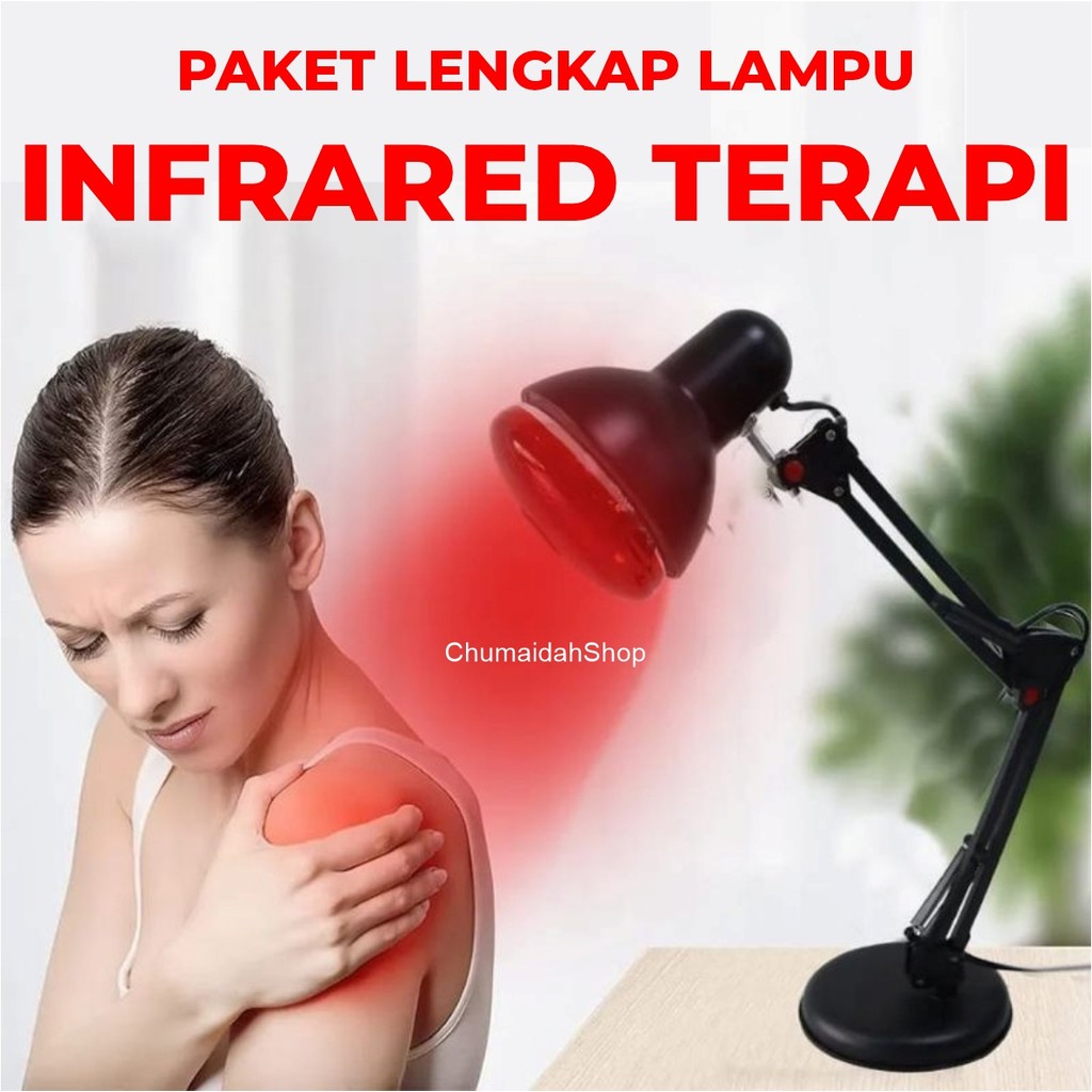 Jual ADA PENGATUR SUHU KOMPLIT LAMPU INFRARED TERAPI + STANDING 150W ...