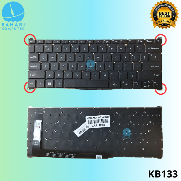 Jual Keyboard Acer Aspire A314-23 A314-23P A314-36P A314-36M A314-23M ...