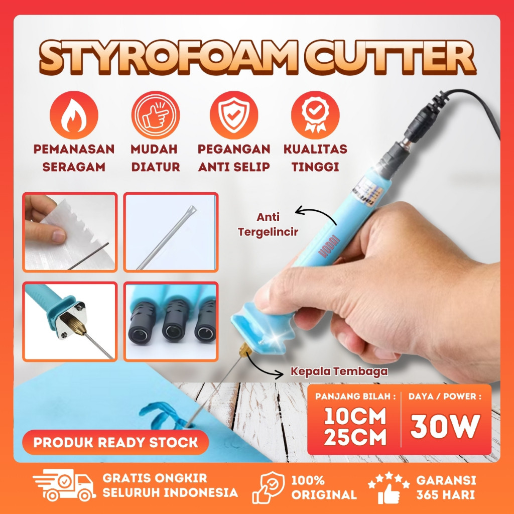 Jual KODAI Alat Potong Styrofoam Solder Ukir Gabus Cutter Foam ...