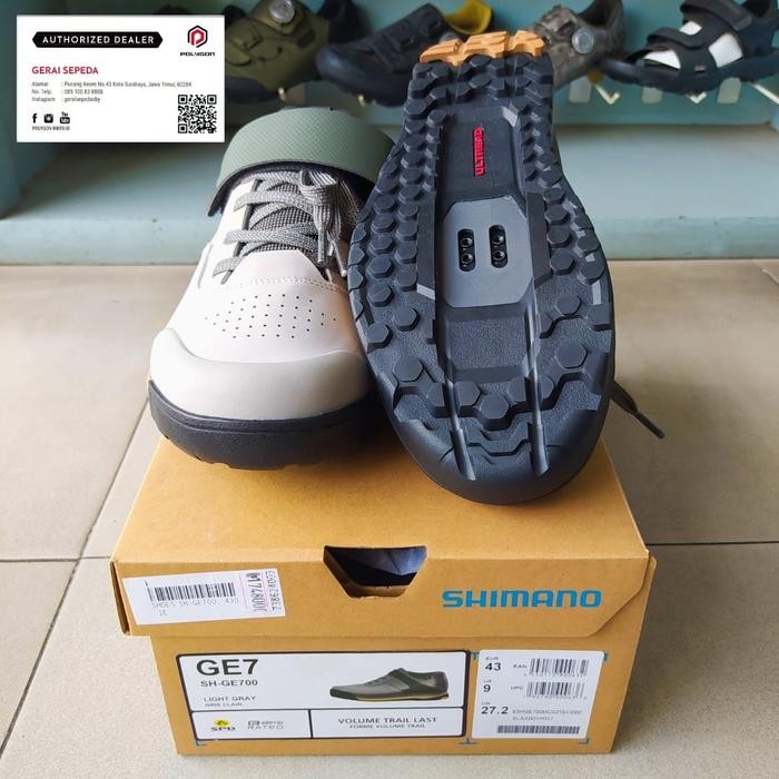 Jual SHOES SEPATU SEPEDA SHIMANO GE700 SHOES CLEAT MTB DH ENDURO GRAVEL ...