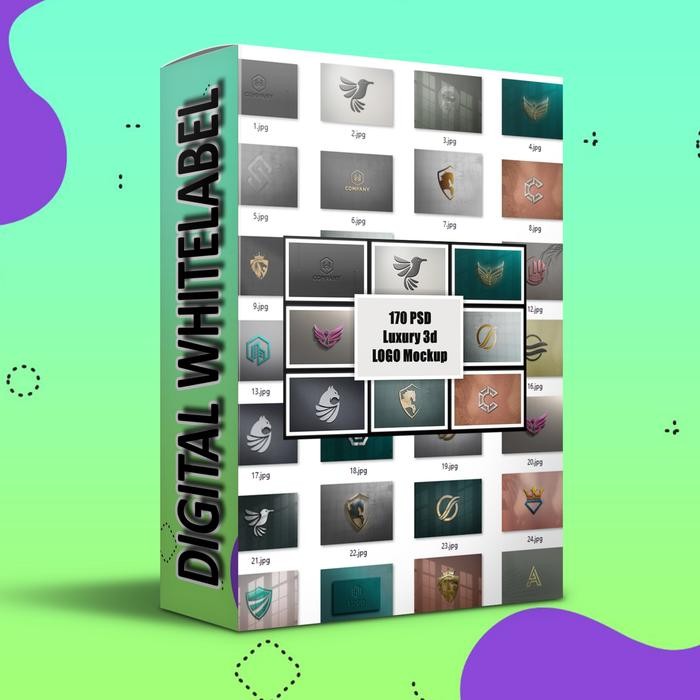 Jual 170 Mockup Logo 3D Premium dalam Format PSD | Shopee Indonesia