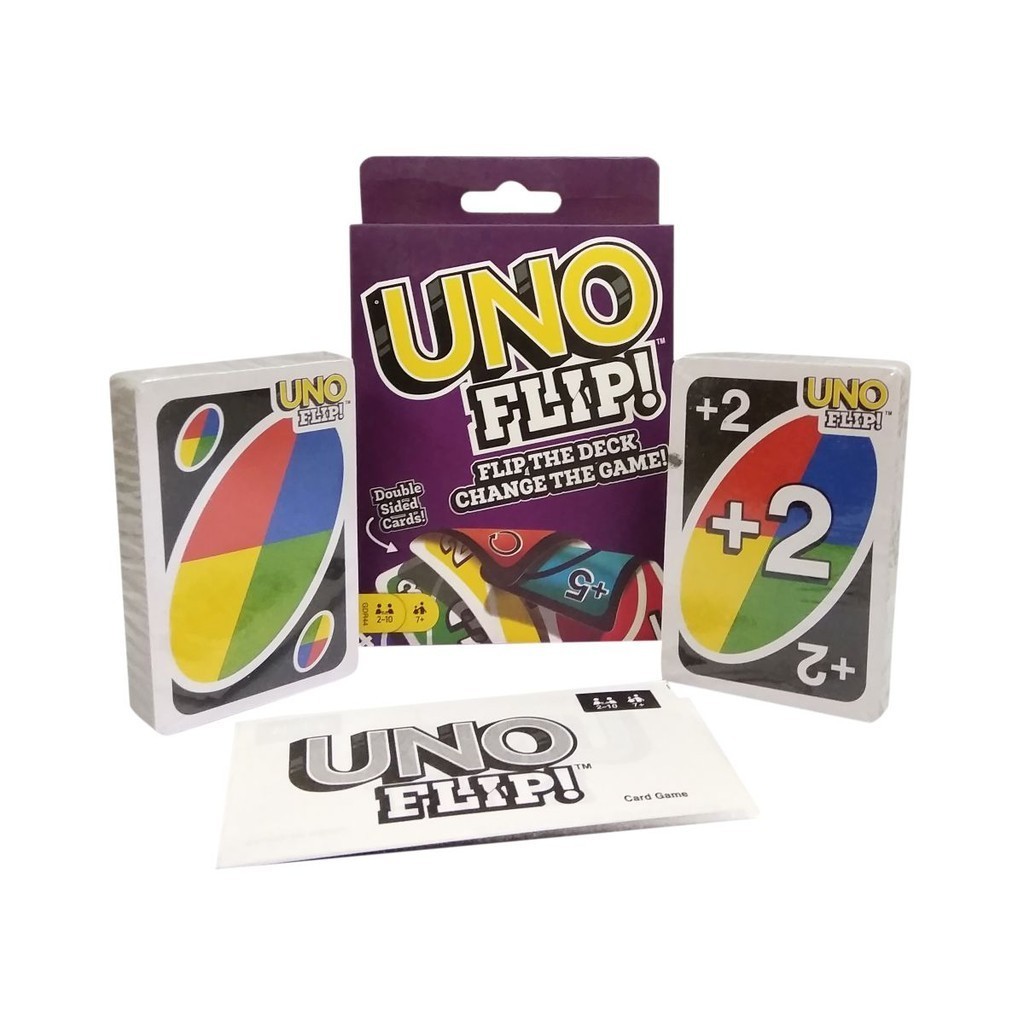 Jual Permainan Kartu Un00000000000 Flip Double Side Card Game Board ...