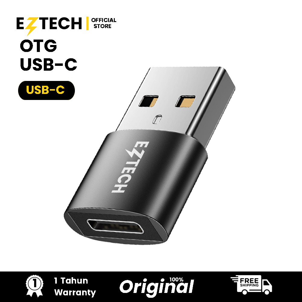 Jual [ EZTECH ] OTG Type-C to USB 3.0 | OTG USB 3.1 to Type-C | EZTECH ...