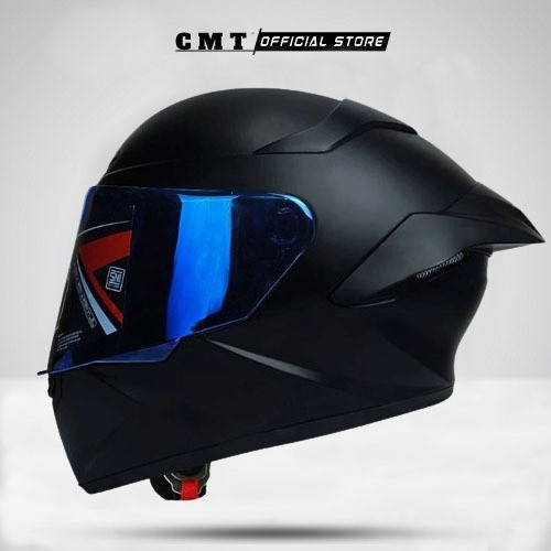 Jual Helm Murah Keren Helm Mla Crypton Full Face Terbaru Solid Black ...