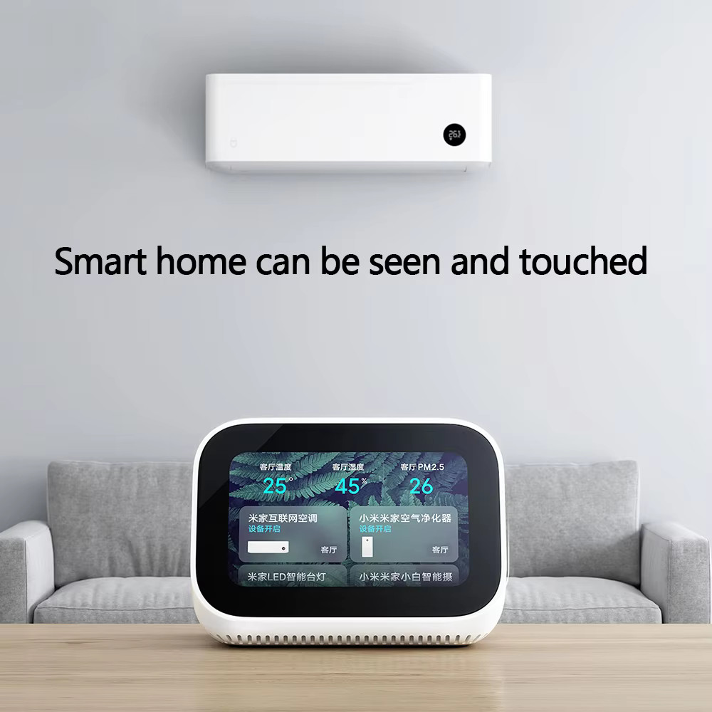 Jual Xiaomi Smart AI Touch Screen Speaker Digital Display Bluetooth 5.0 ...