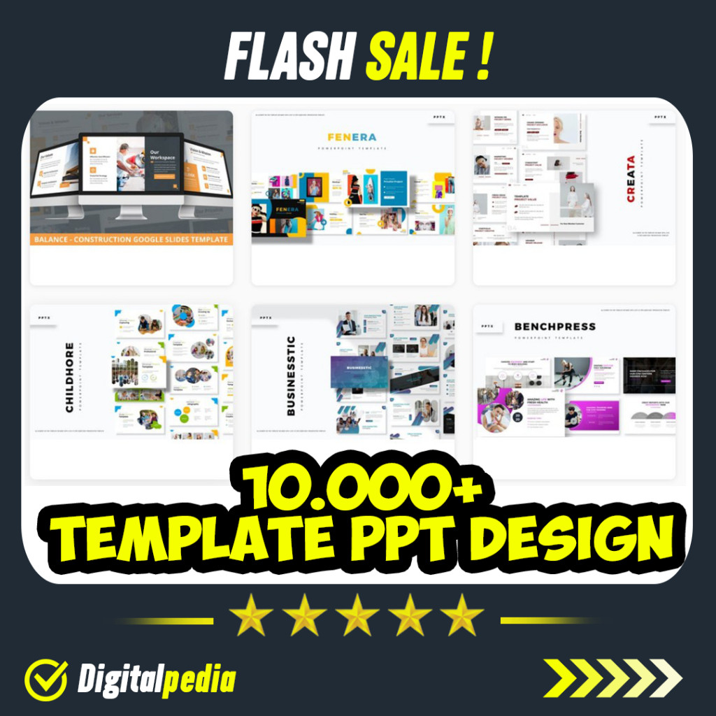 Jual 10.000+ Template Slide PPT Power Point Premium Kekinian Terlengkap Presentasi Online ...
