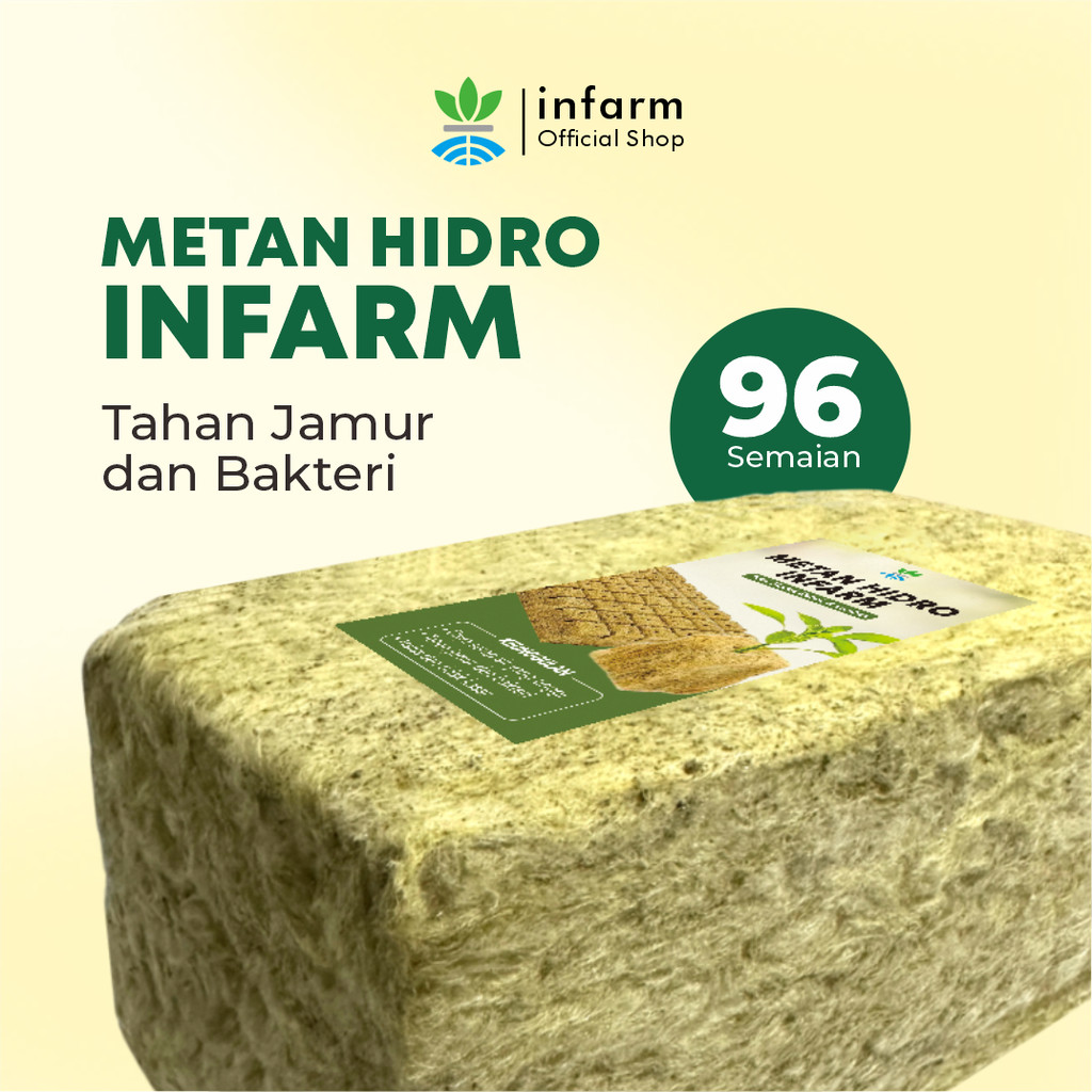 Jual INFARM - Rockwool Cultilene Media Tanam Untuk 90 Lebih Semaian ...