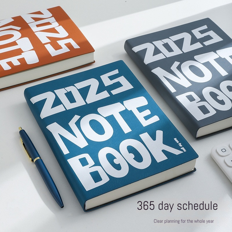 Jual 2025 Schedule Notebook A5 Daily Work Notebook Time Management ...