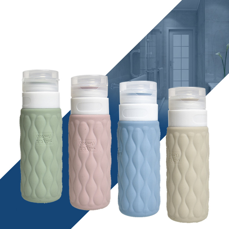 Jual 100ml Botol Sabun / Botol Shampoo / Botol Peralatan Mandi Portable ...