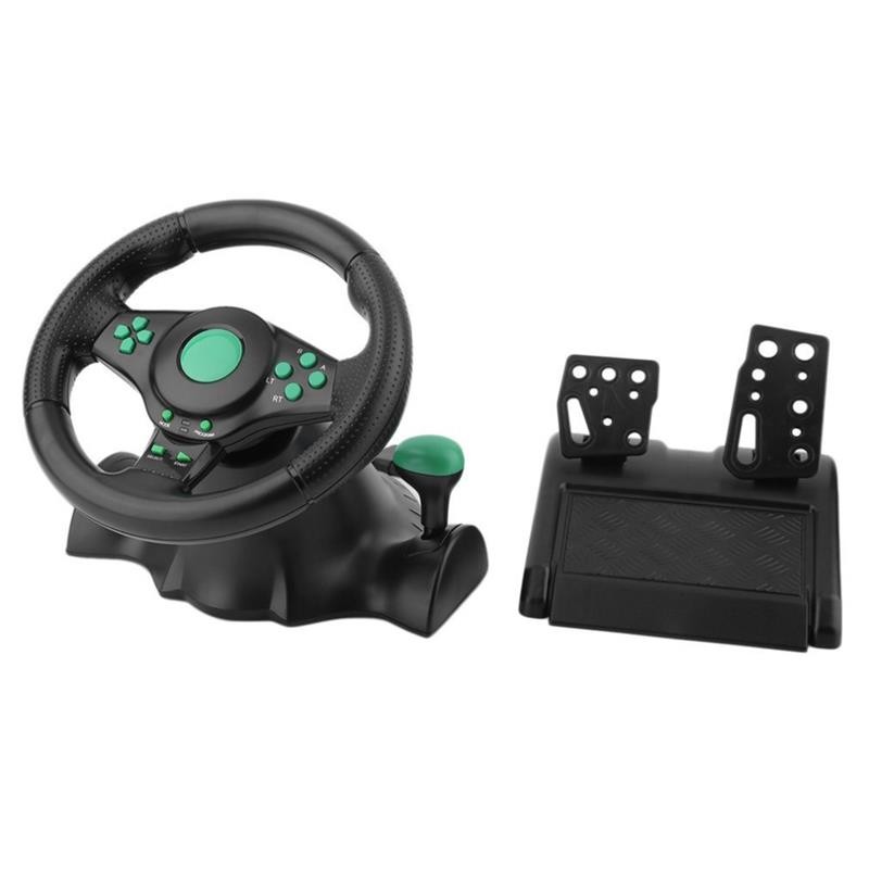Jual New Racing Game Steering Wheel For PS2 For PS3 Computer USB Car ...