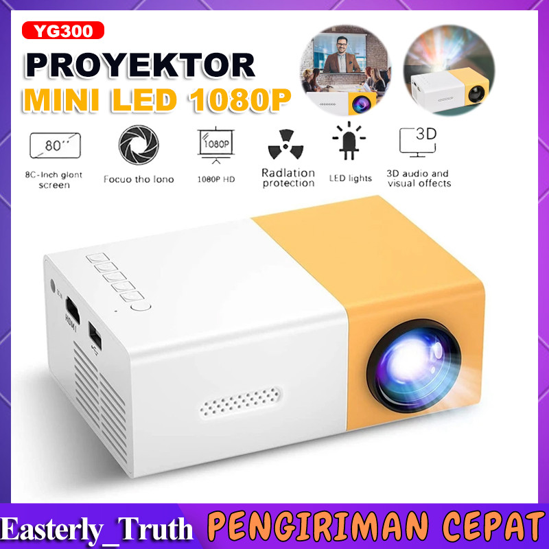 Jual Proyektor mini YG300 Portable Led mini Proyektor hp mini Home ...