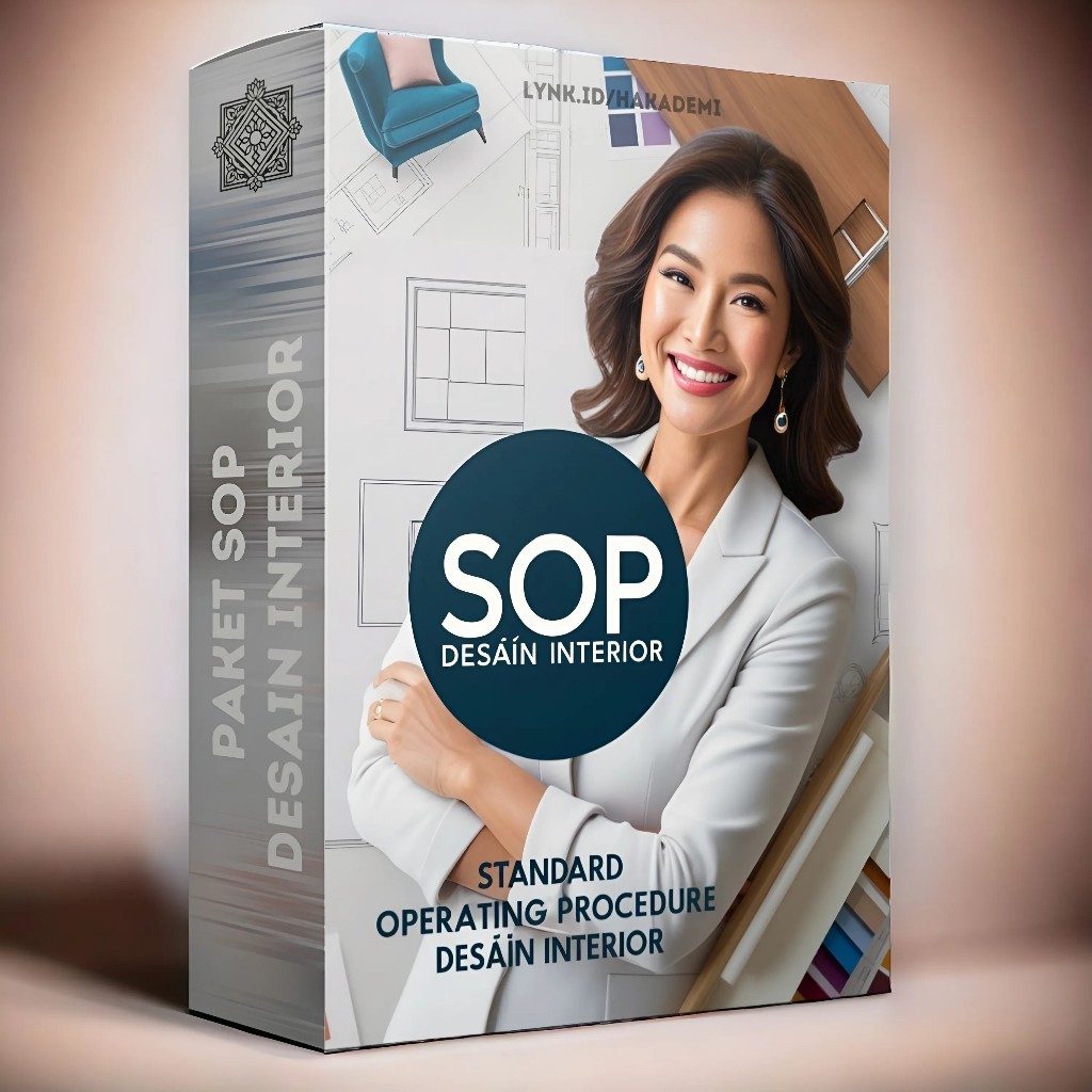 Jual E-075 PAKET SOP DESAIN INTERIOR - TEMPLATE DRAFT OPERASIONAL USAHA ...